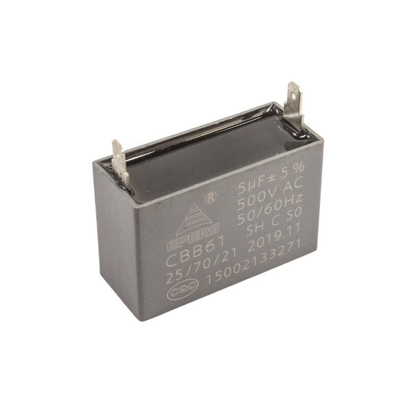 CBB61 5uF 500VAC Boxed Capacitor Motorobit - Motorobit.com