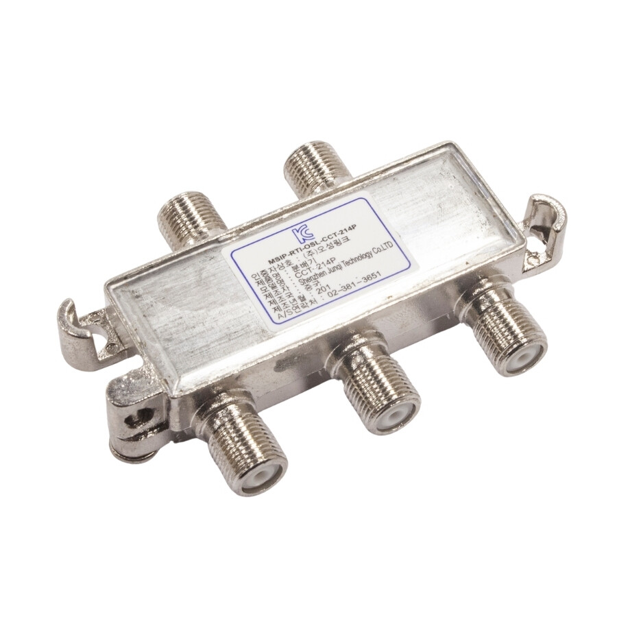 CCT-214P 4 Way CATV Satellite Antenna Multiplexer Splitter Motorobit ...