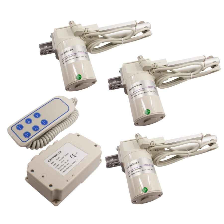 Controlled Sofa/Bed Motor Set - 3 Motors Motorobit - Motorobit.com