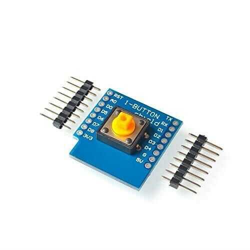 D1 Mini Button Shield Module Arduino Compatible Motorobit - Motorobit.com