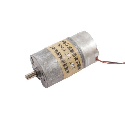 DC 2.2V 15Rpm 25mm Redüktörlü Dc Motor 25mm Serisi Motorobit ...