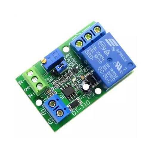DC 24V 1-Channel LM393 Voltage Comparator Relay Module Motorobit ...