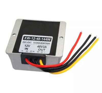 DC-DC 12 to 48V 3A Voltage Booster - 12V to 48V Step Up Motorobit ...