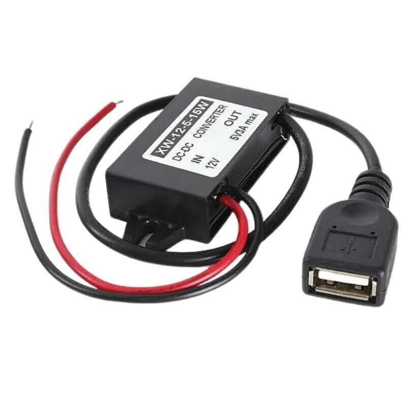 DC-DC 12V'tan 5V'a 3A Voltaj Düşürücü - USB Çıkışlı Voltaj Düşürücü ...