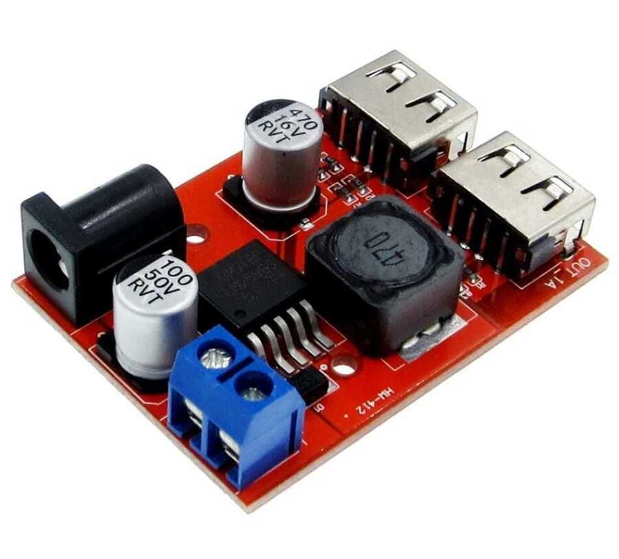 DC-DC 5V 3A Stabilizer Voltage Regulator Motorobit - Motorobit.com