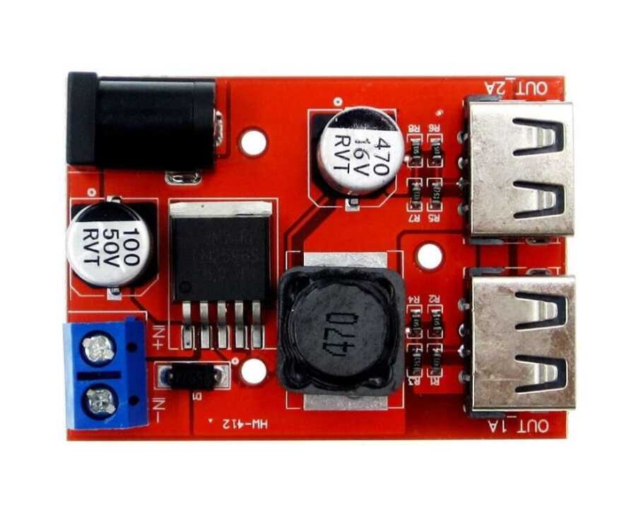 DC-DC 5V 3A Stabilizer Voltage Regulator Motorobit - Motorobit.com