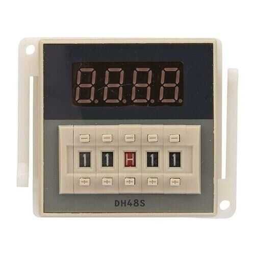 DH48S-1Z 220V Time Adjusted Relay Module - With Reset and Stop Features ...