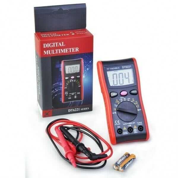 Digital Multimetre DT6221 Digital Multimetre TT TECHNIC - Motorobit.com