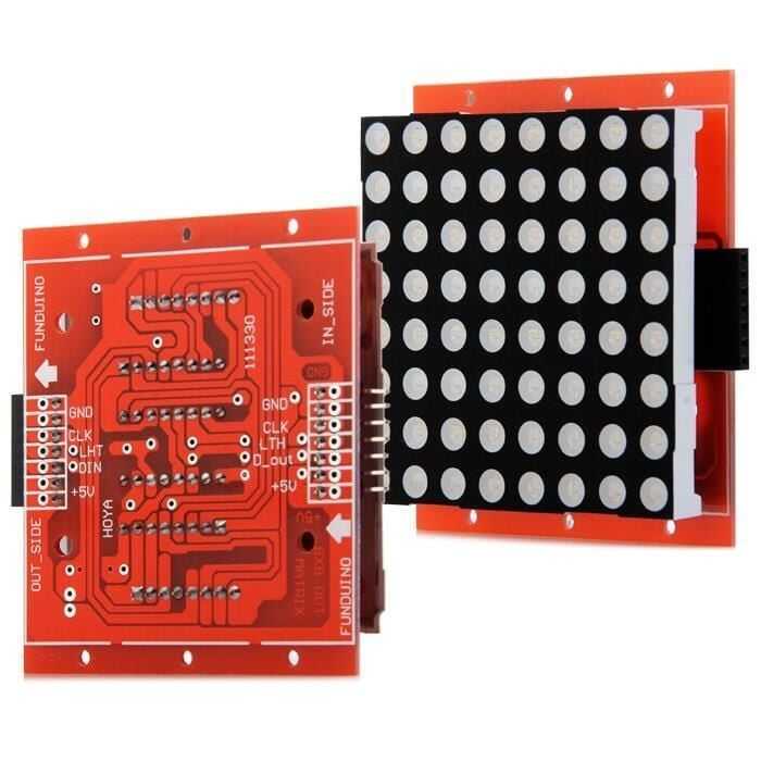 Dot Matrix Modülü 8x8 60mm Dot Matrix Display Motorobit - Motorobit.com Dot Matrix Modülü 8x8 60mm Dot Matrix Display Motorobit - Motorobit.com