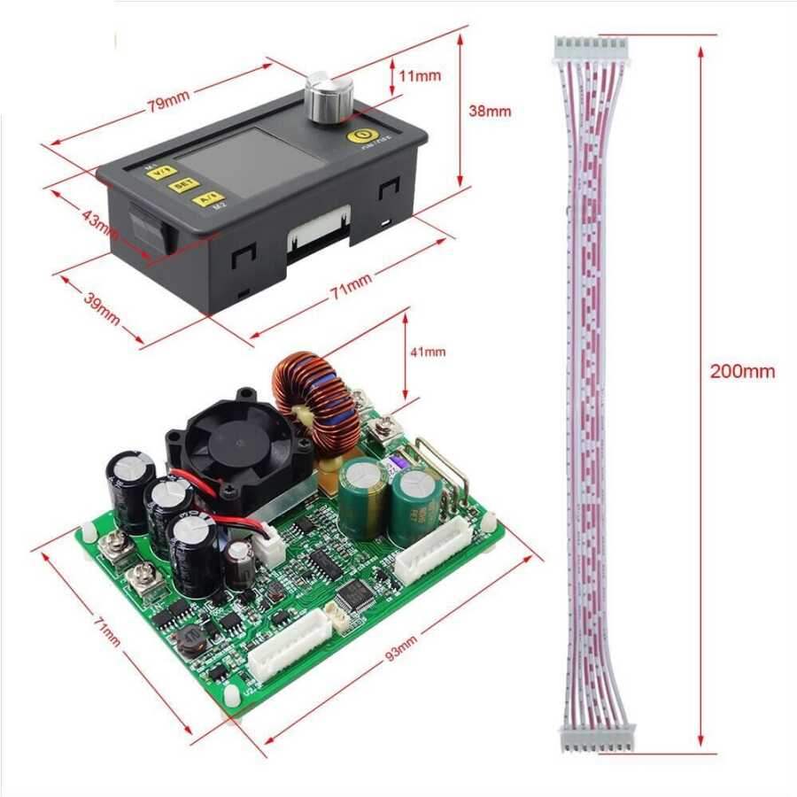 DPS-5015 50V 15A Programmable Power Supply - USB Communication Motorobit - Motorobit.com