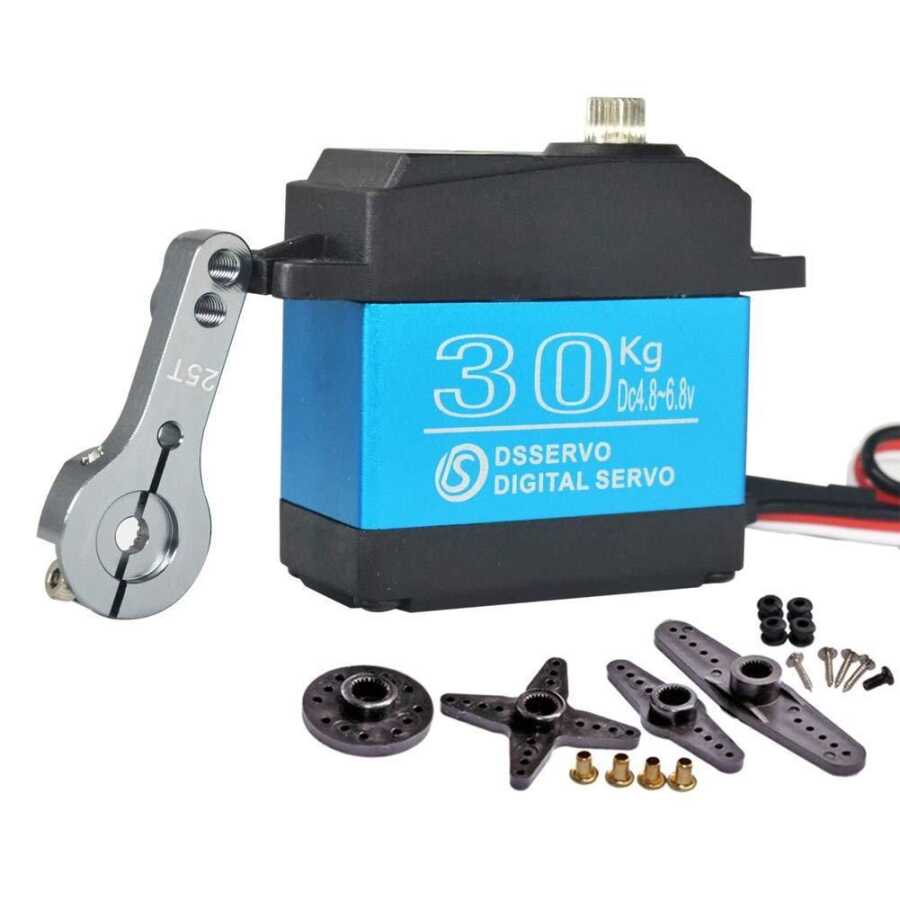 DS3230MG 30KG Su Geçirmez Dijital Servo Motor Servo Motorlar DSSERVO ...