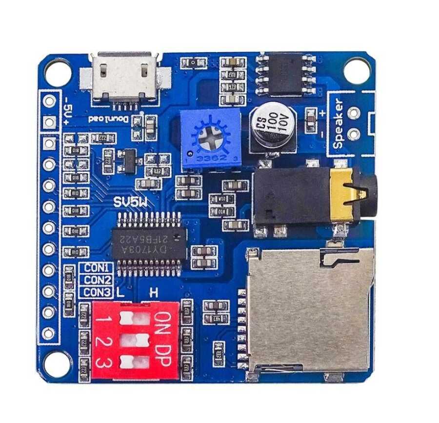 DY-SV5W MP3 Audio Playback Module Motorobit - Motorobit.com DY-SV5W MP3 Audio Playback Module Motorobit - Motorobit.com