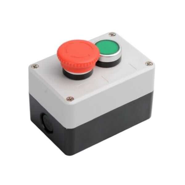 Emergency Stop and Green Push Button Box Motorobit - Motorobit.com