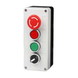 Single Emergency Stop Button Box Motorobit - Motorobit.com