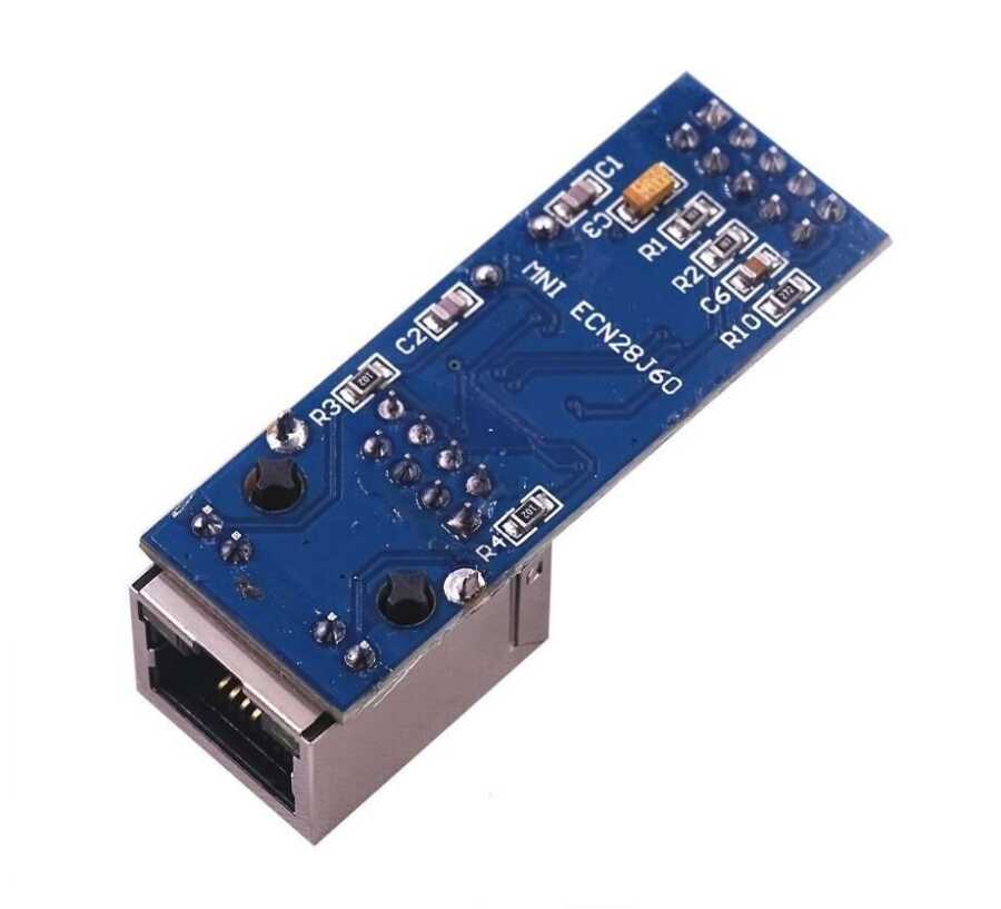 ENC28J60 Ethernet LAN Modülü Arduino Shield Motorobit - Motorobit.com