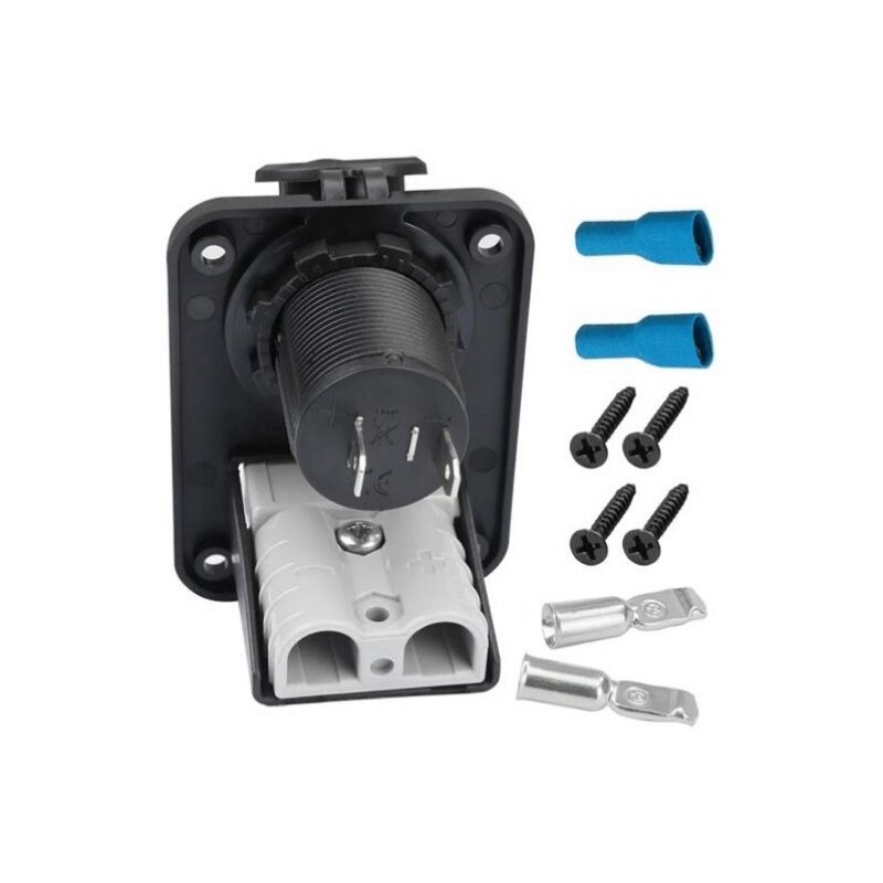 Female Vehicle Cigarette Lighter Panel - With Anderson Power Socket ...