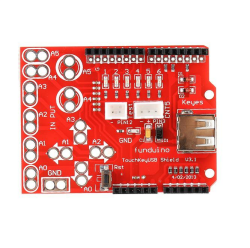 Funduino TouchKey USB Shield V3.1 Arduino Shield Motorobit - Motorobit.com