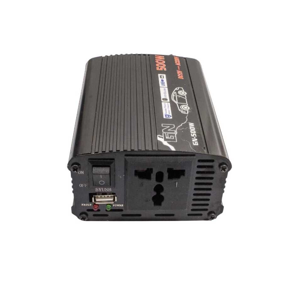 GN-500W DC12V'tan AC220V'a Dönüştürücü - 500W inverter Güç Kaynakları ...