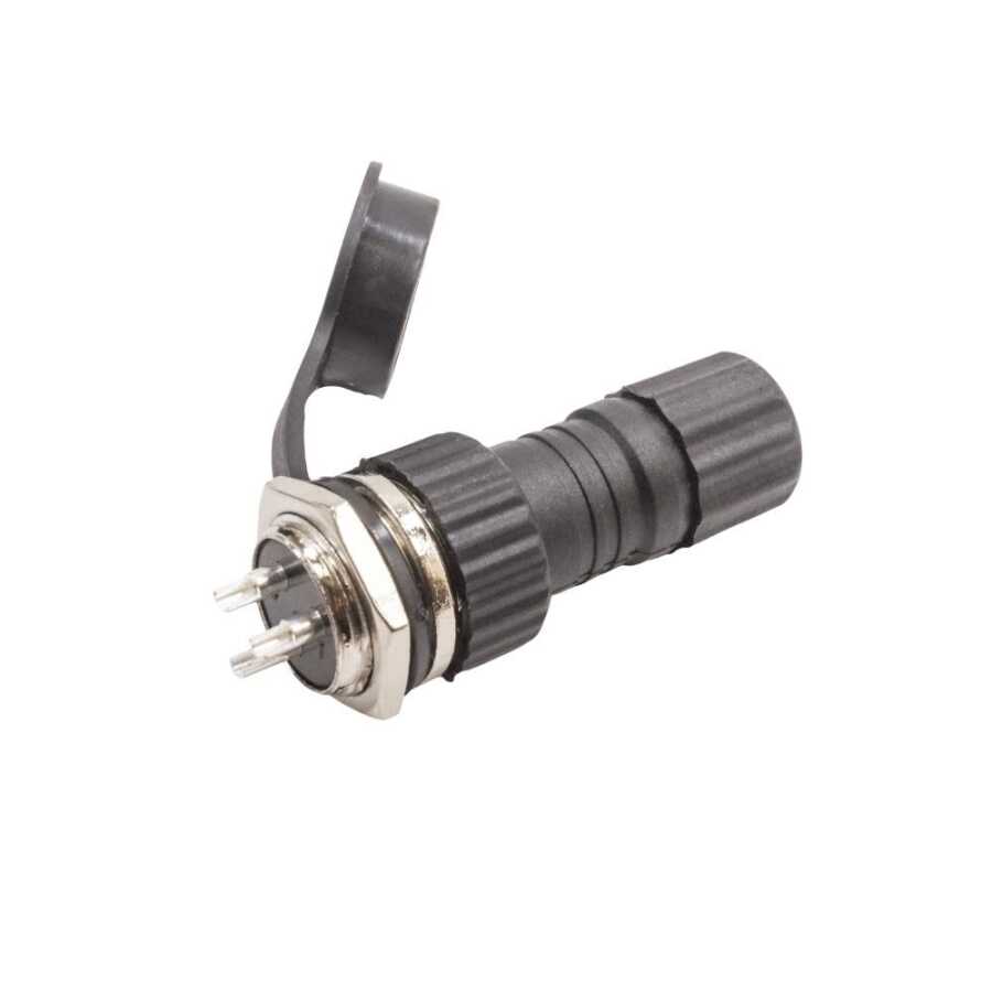 GX-16 3-Pin Waterproof Mike Connector - Panel Type Motorobit ...