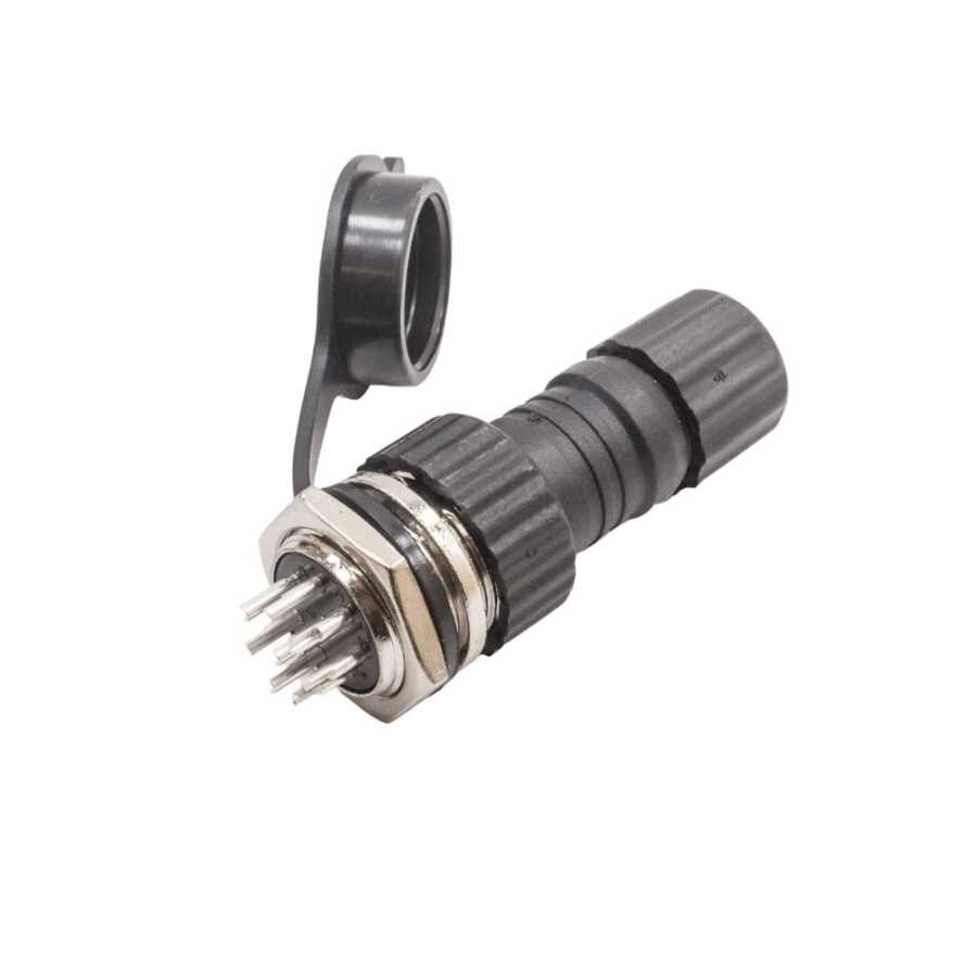 GX-16 8-Pin Waterproof Mike Connector - Panel Type Motorobit ...