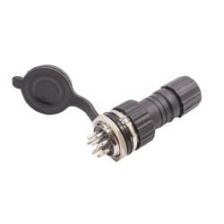 GX-16 5-Pin Waterproof Mike Connector Motorobit - Motorobit.com