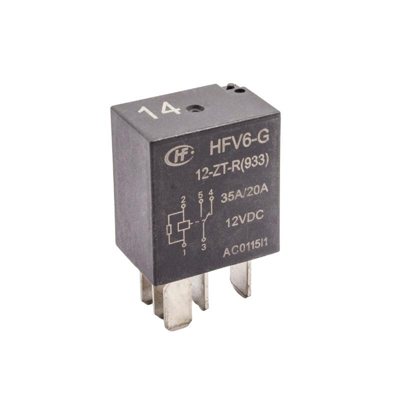 HFV6-G/12-ZT-R 12V 35A/20A Otomotiv Rölesi 5-Pin Röle Hongfa ...