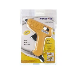 Hot Melt Glue Gun Switched 20W - Yellow Motorobit - Motorobit.com