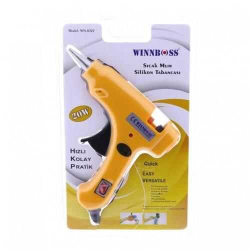 Hot Melt Glue Gun Switched 20W - Yellow Motorobit - Motorobit.com