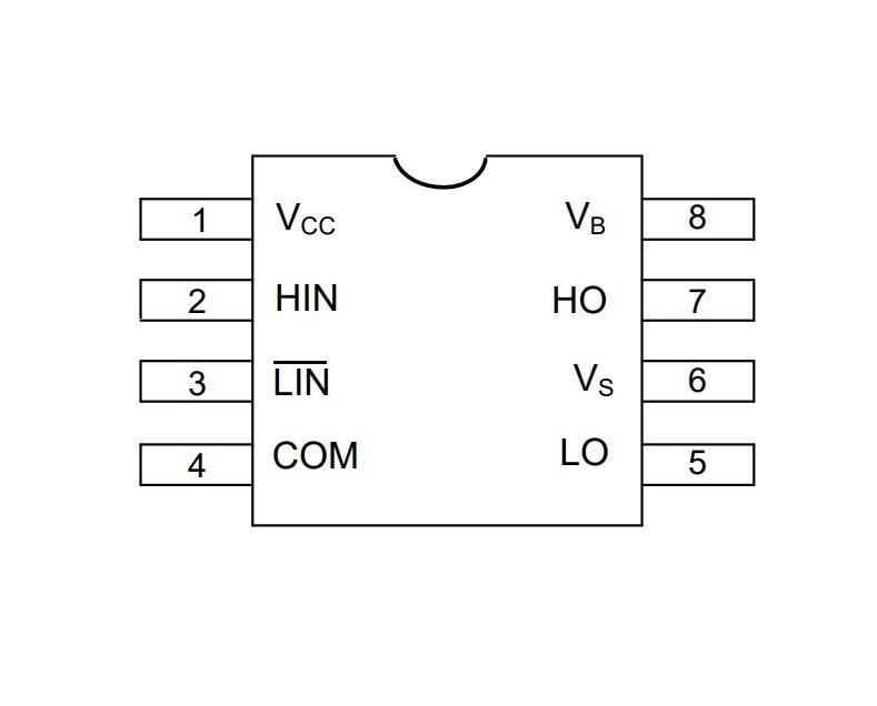 IR2103 SOIC-8 Smd Mosfet Driver IC Motorobit - Motorobit.com