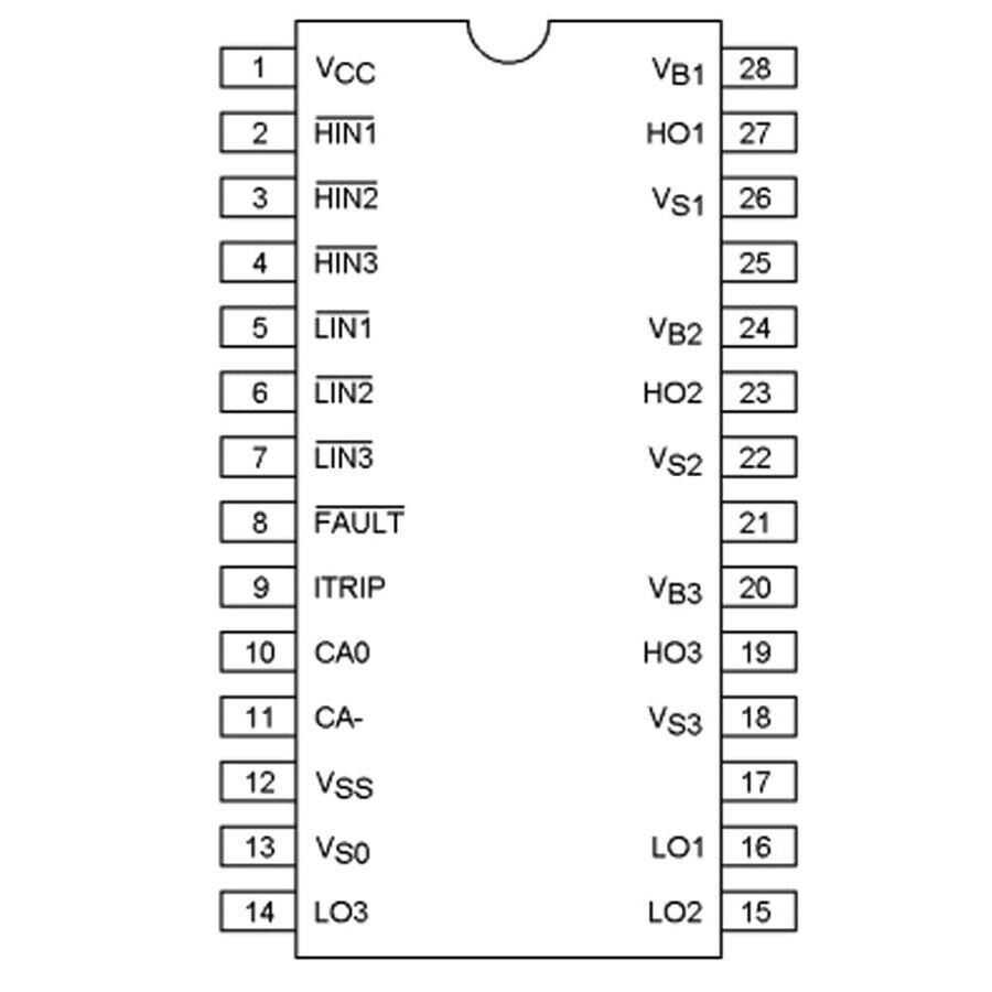 IR2130 SOIC-28 Smd Mosfet Driver IC Motorobit - Motorobit.com
