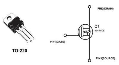 IRF2804 - 40V 280A Mosfet - TO220 IRF Mosfet Motorobit - Motorobit.com