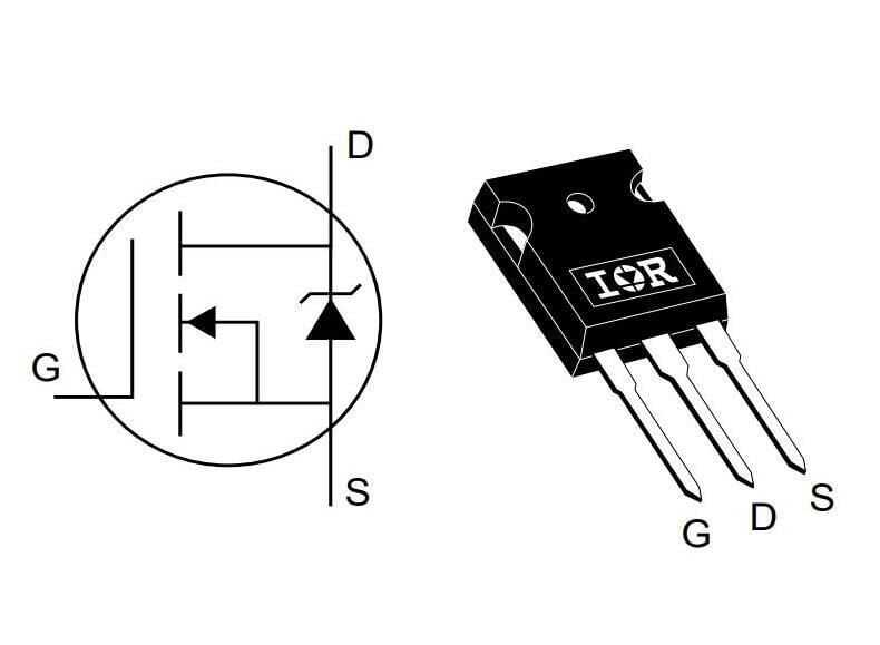 IRFP254 - 250V 23A Mosfet - TO247 IRFP Mosfet Motorobit - Motorobit.com
