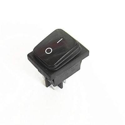 KCD4 Waterproof 30A Black ON-OFF Switch 4 Pin Motorobit - Motorobit.com