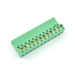 KF2EDGR-5.08-12P 12 Pin 90 Degree Pluggable Vertical Terminal Block ...