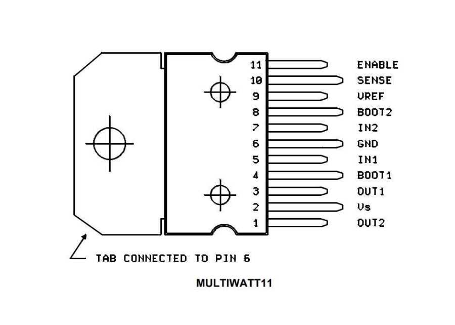 L6203 Dmos Full Bridge Driver IC Motorobit - Motorobit.com