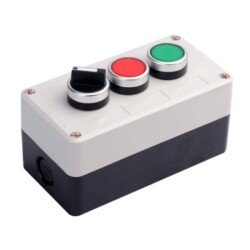 Triple Push Button Box - Red / Green / Yellow Motorobit - Motorobit.com