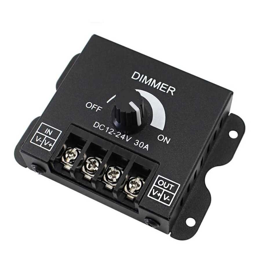 Led Dimmer 12-24V 30A Light Brightness Control Circuit Motorobit ...