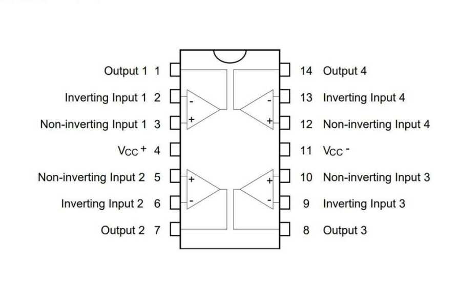 LF347DT SOIC-14 SMD OpAmp Entegresi L/LF/LM/LMD Serisi Motorobit - Motorobit.com