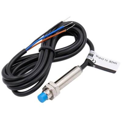 LJ10A3-2-Z/AY 6-36V 2mm PNP NC Endüktif Mesafe Sensörü LJ10 Serisi Endüktif Sensör Motorobit ...