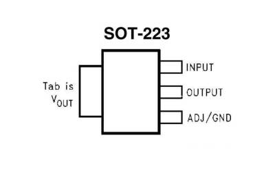 LM1117 SMD 3.3V Voltage Regulator - AMS1117 Motorobit - Motorobit.com