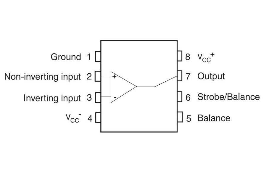 LM211DT SOIC-8 Voltaj Komparatör Entegresi L/LF/LM/LMD Serisi Motorobit - Motorobit.com