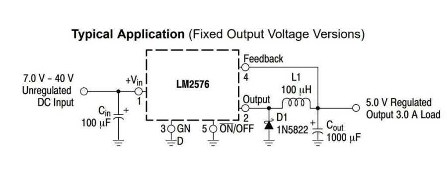 LM2576T-ADJ Voltaj Regülatörü - TO220 Voltaj Regülatörleri Motorobit - Motorobit.com