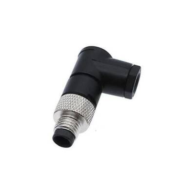 M8 3 Pin Male Connector - 90 Degree Motorobit - Motorobit.com