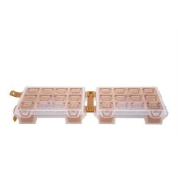 Mano Twin Toolbox Orange T-ORG-7 Organizer Motorobit - Motorobit.com