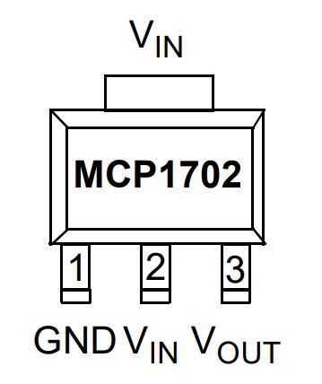 MCP1702T-3302E/MB SOT-89-3 Passive Current LDO Regulator Motorobit ...
