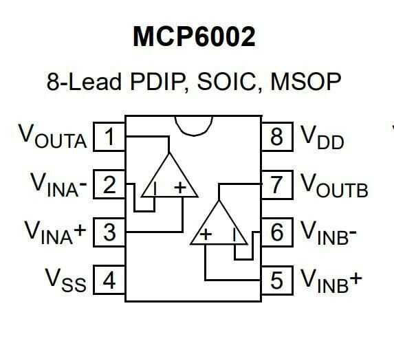 MCP6002T-I/MS MSOP-8 Smd OpAmp Entegresi MAX/MCP/OP/TC/TDA Serisi Motorobit - Motorobit.com