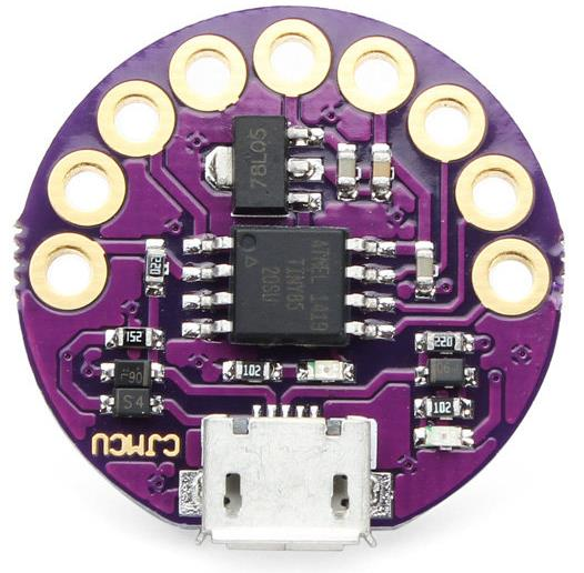 Mcu Lilytiny Lilypad Module Clone Attiny 85 Motorobit