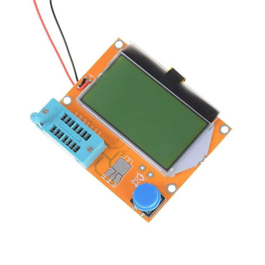 Mega328 LCR Metre Led Transistör Diyot Kapasite Test Cihazı LCR-T4 LCR ...