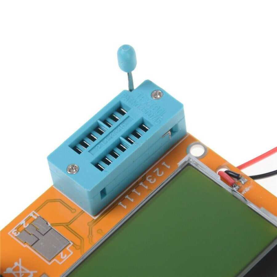 Mega328 LCR Metre Led Transistör Diyot Kapasite Test Cihazı LCR-T4 LCR ...