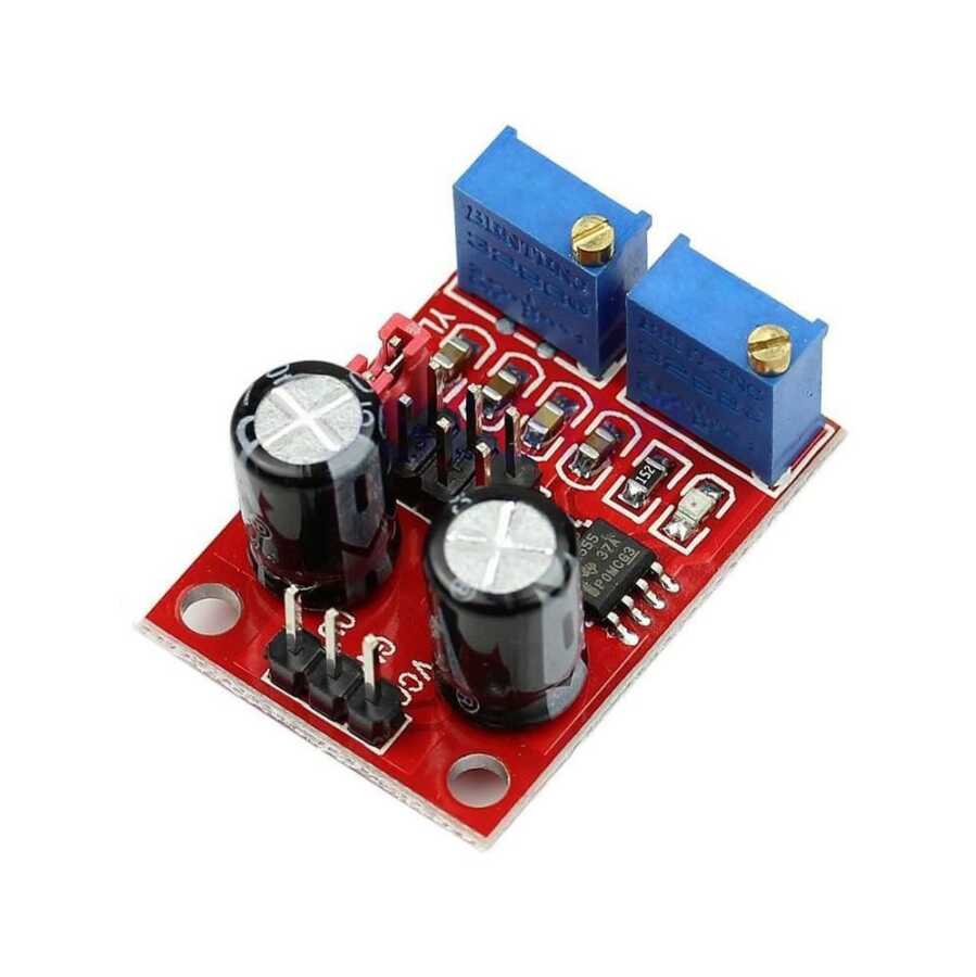 NE555 Adjustable Square Wave Signal Generator 1Hz - 200kHz Motorobit ...
